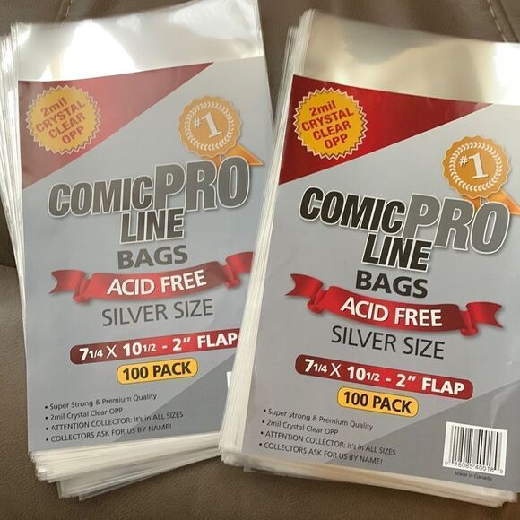comic pro | Other | Comic Proacid Free Bags For Your Collectorcomic ...